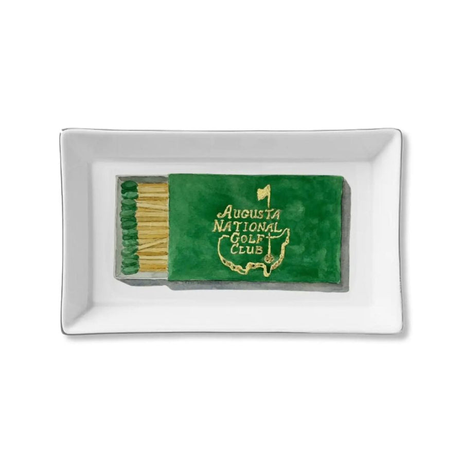 Augusta Golf Matchbox Ceramic Catchall Tray | Cambridge Uncommon