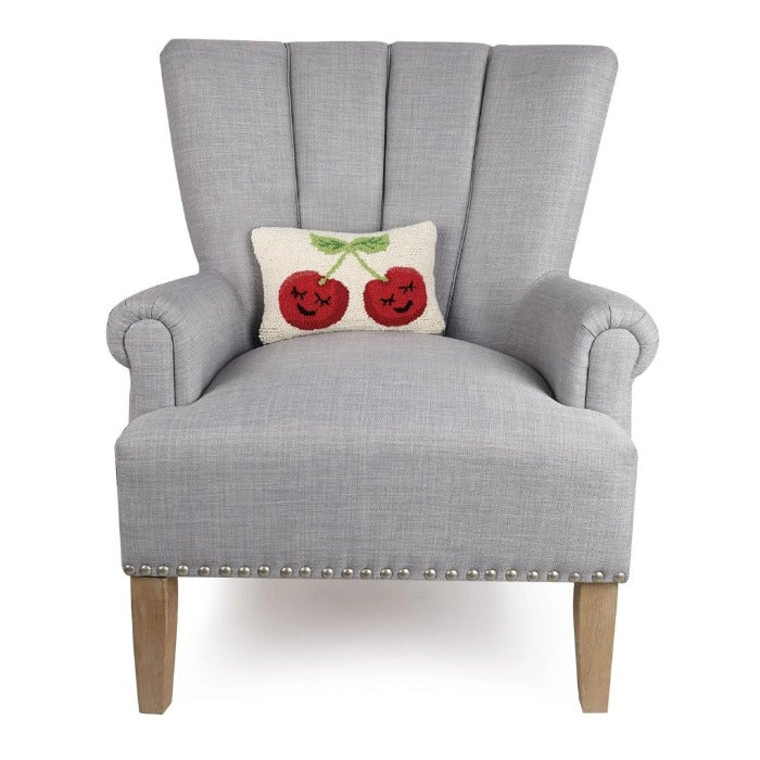 Cherries Mini Throw Pillow | Small Hook Pillow | Cambridge Uncommon