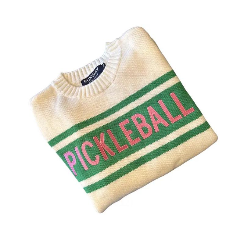 Women's "Pickleball" Sweater - XL only | Cambridge Uncommon