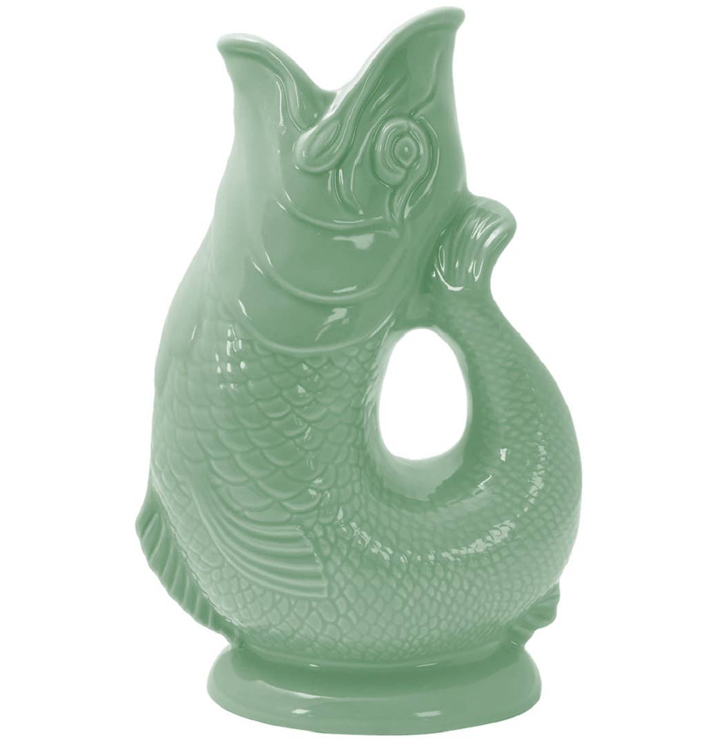 Wade Ceramics Extra Large 11" Gluggle Jug Fish Pitcher | 15 COLORS ...